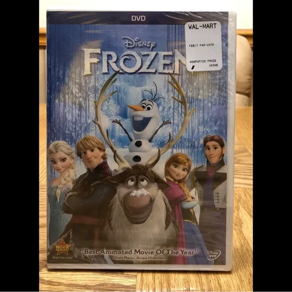 frozen dvds